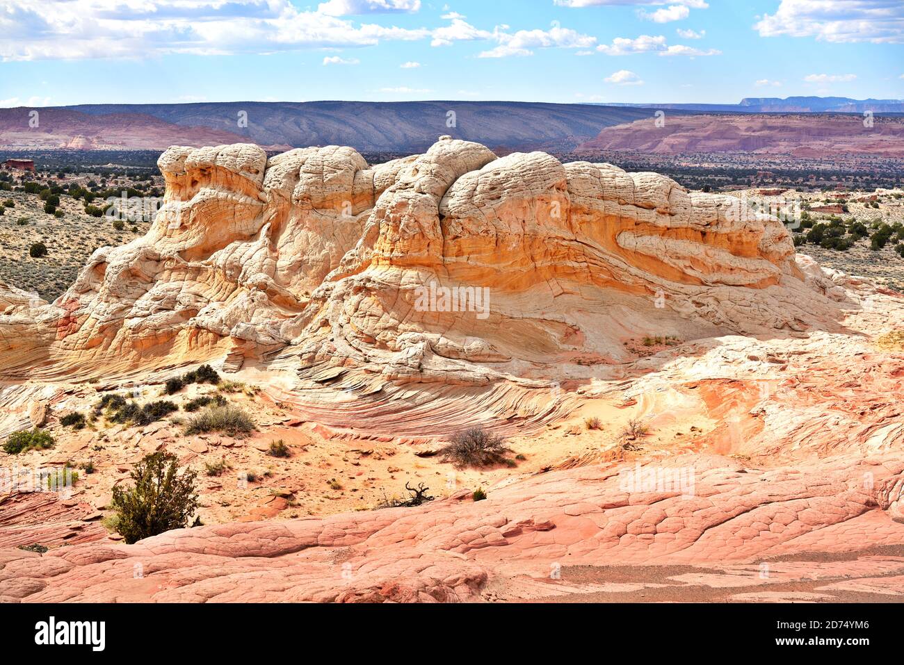 White Pocket Rock Formations in the Vermilion Cliffs National Monument ...