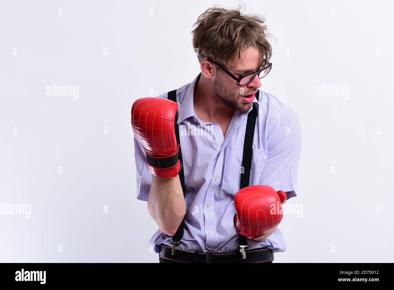 Weak boxer hi-res stock photography and images - Alamy