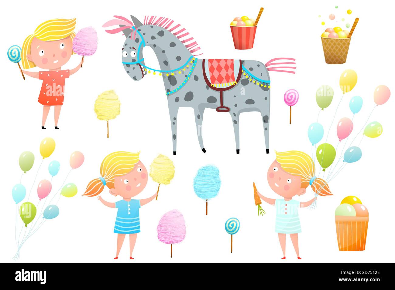 Candy candy carnival dress Stock Vector Images - Alamy
