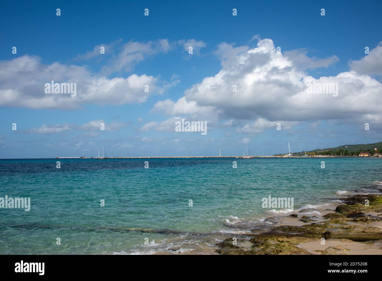 Frederiksted, St. Croix, US Virgin Islands-January 4,2020: Vessels in ...