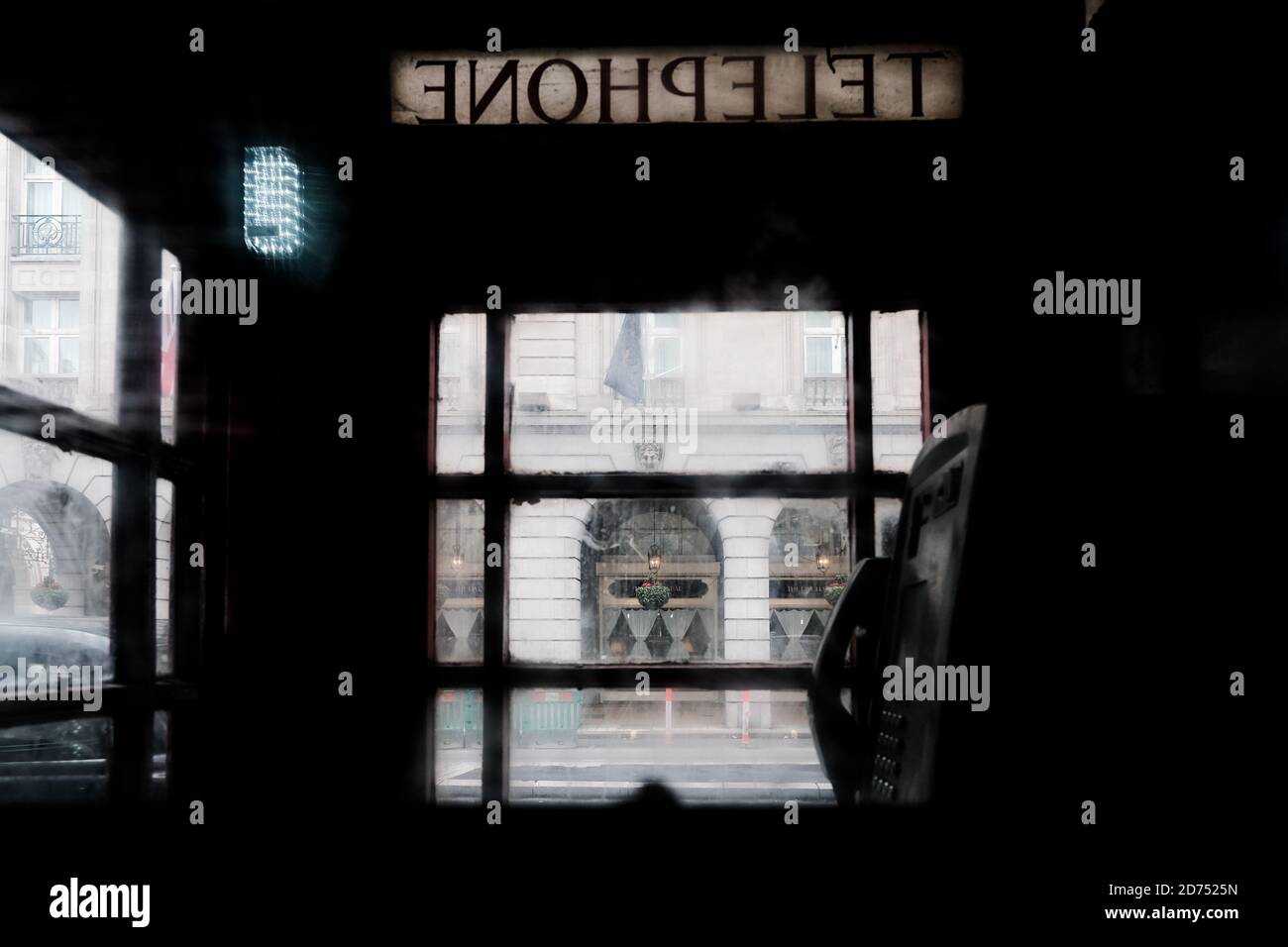 Empty Phone Box Stock Photo - Alamy