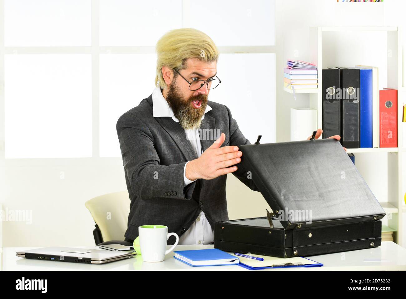 Corrupted businessman hi-res stock photography and images - Alamy