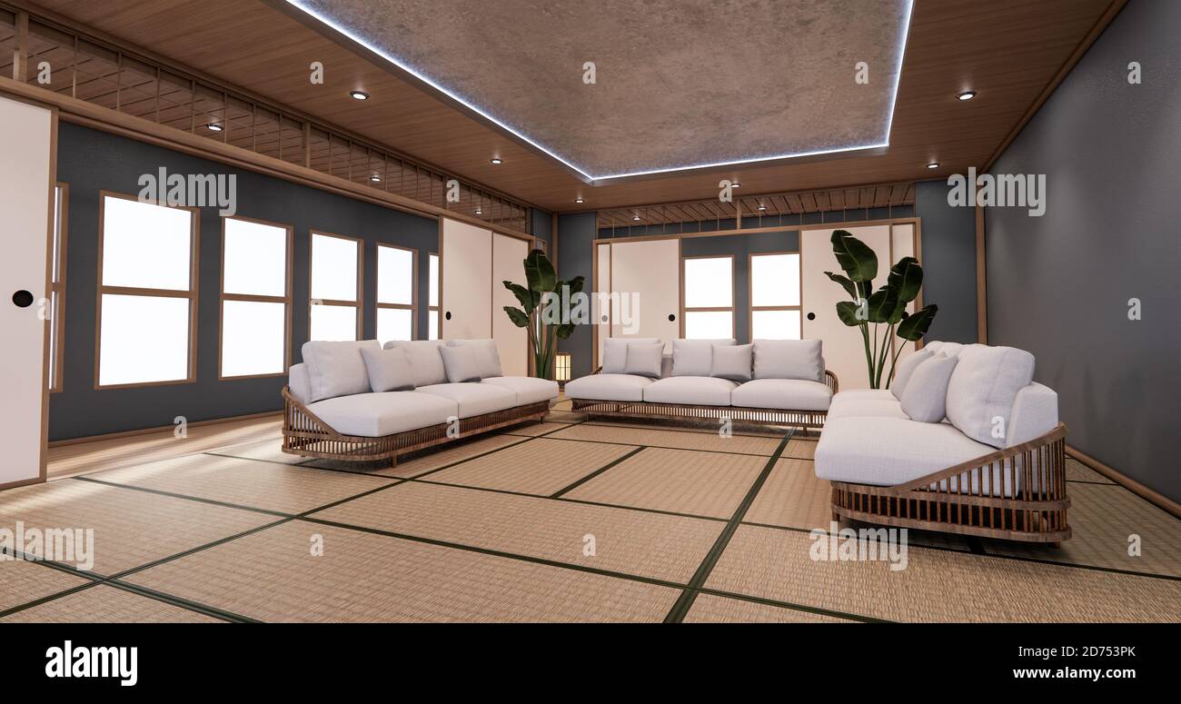 Tone Dark Ryokan interior, The room is a traditional Japanese style ...