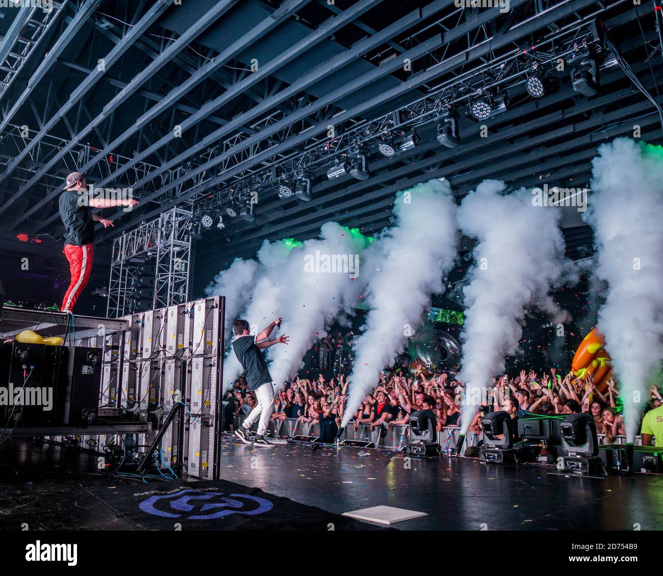 Live DJ performance Stock Photo - Alamy