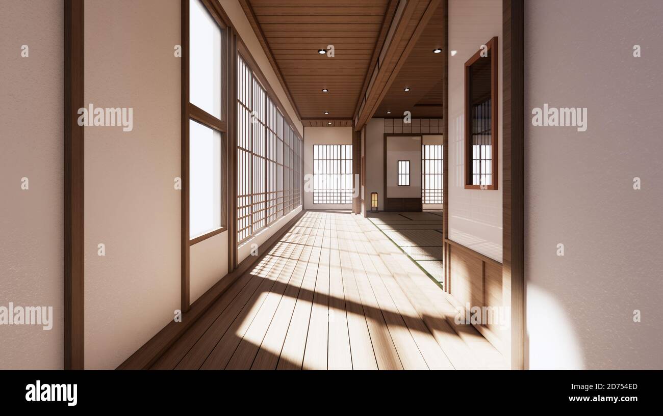 The room is spacious design of the Japanese style And light in natural ...