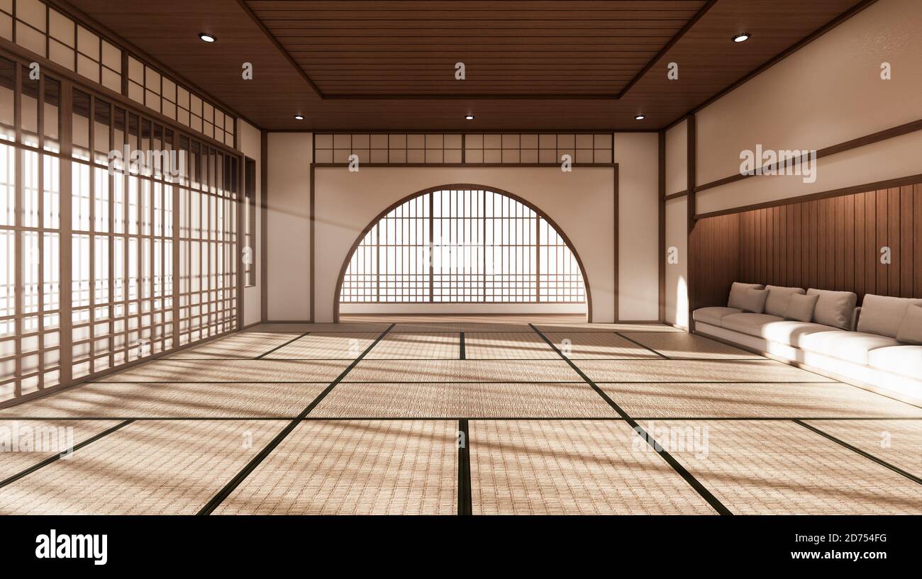 The room is spacious design of the Japanese style And light in natural ...