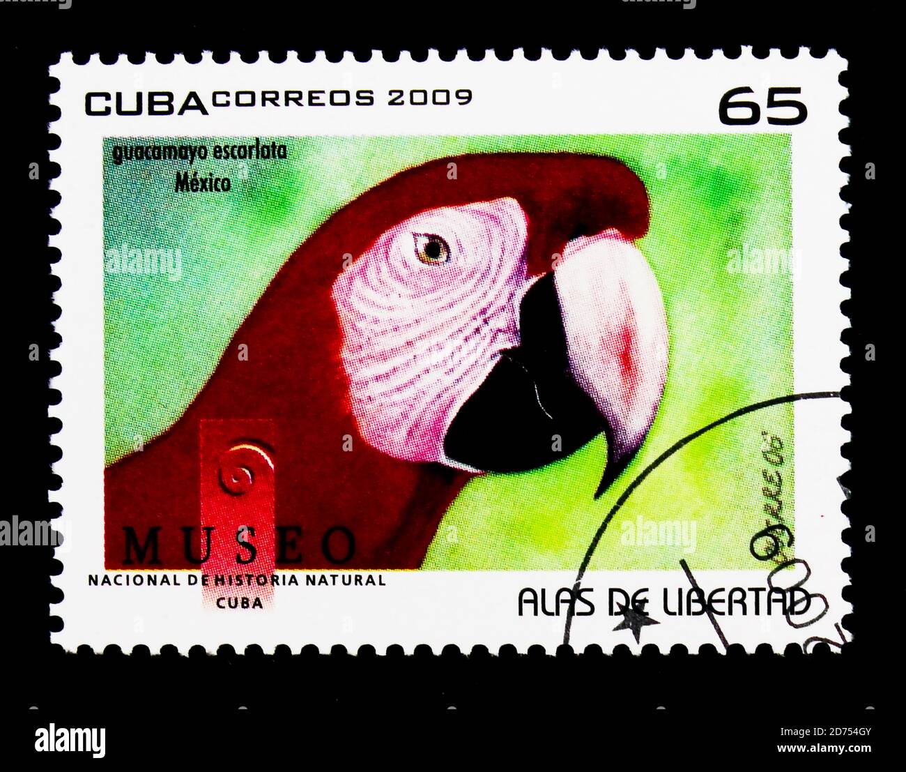 MOSCOW, RUSSIA - NOVEMBER 25, 2017: A stamp printed in Cuba shows ...