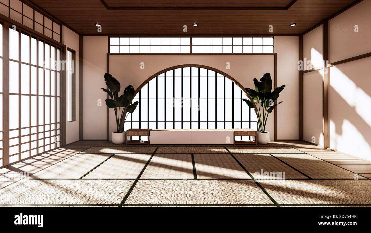 The room is spacious design of the Japanese style And light in natural ...