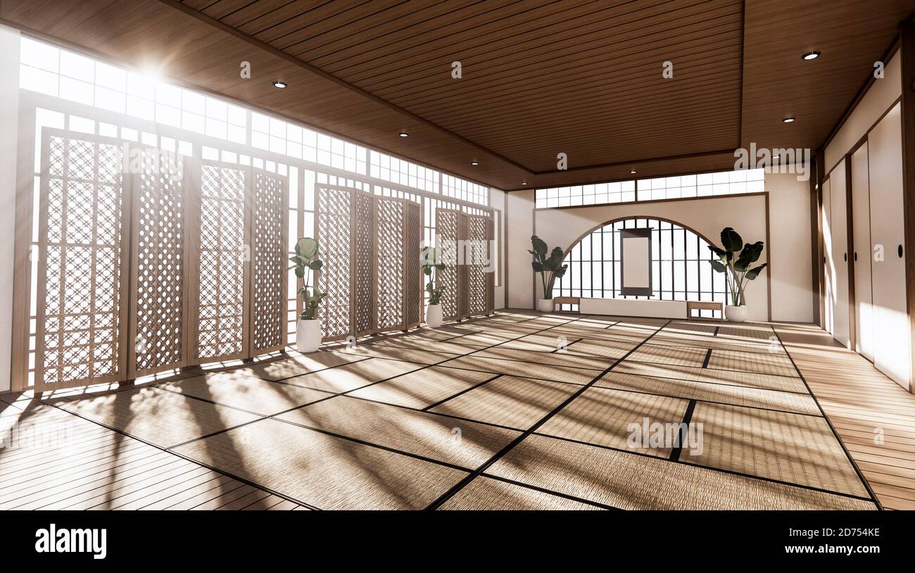 The room is spacious design of the Japanese style And light in natural ...