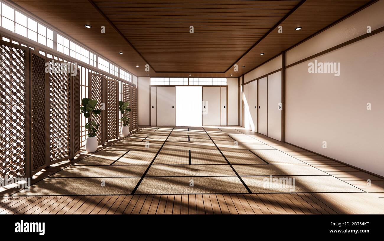The room is spacious design of the Japanese style And light in natural ...