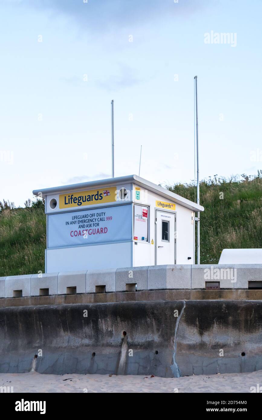 The 'RNLI Lifeguards' Building Located at Whitley Bay Stock Photo - Alamy