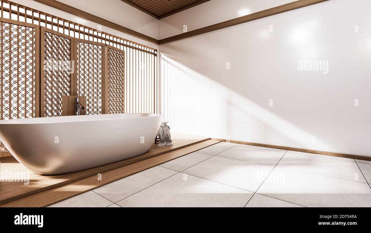 Japanese Interior Design Bathroom