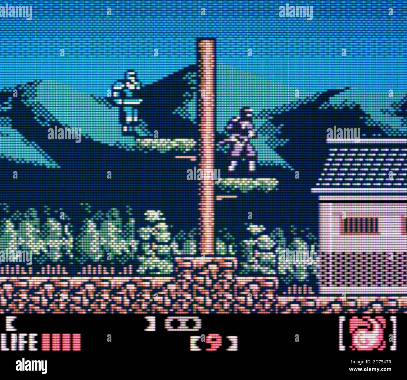 Return of the Ninja - Nintendo Game Boy Color Videogame - Editorial use ...