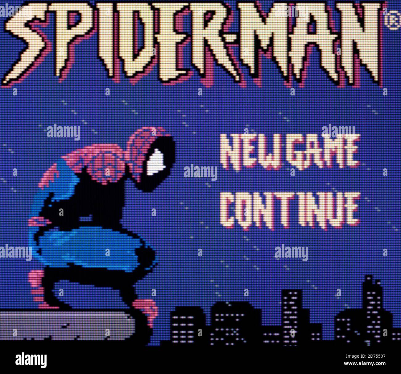 Spider Man Game Boy Color