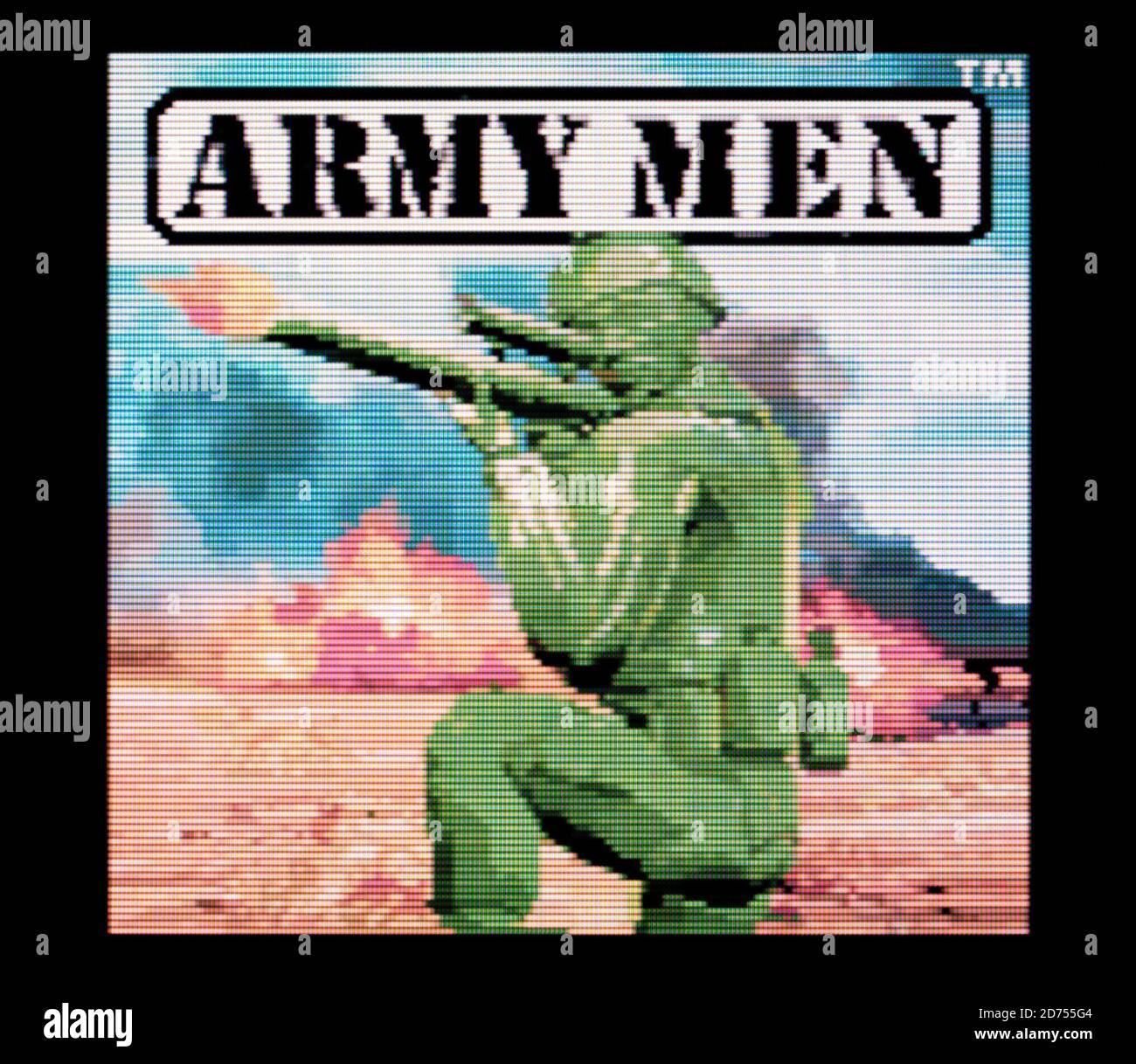 Army Men - Nintendo Game Boy Color Videogame - Editorial use only Stock ...