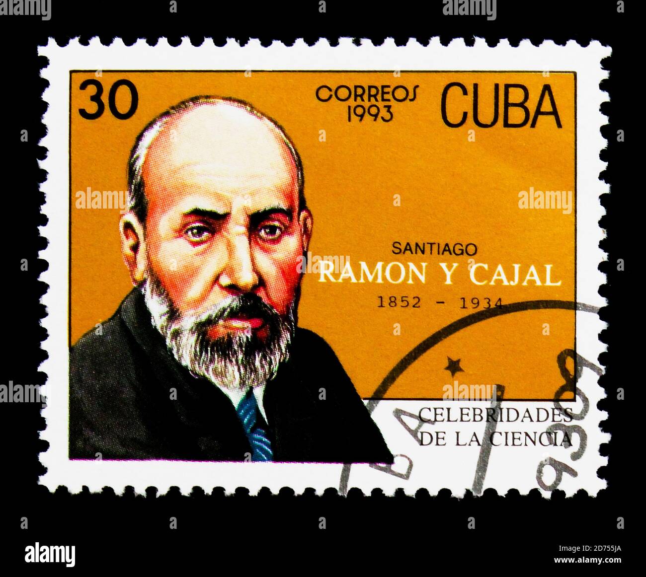 MOSCOW, RUSSIA - NOVEMBER 25, 2017: A stamp printed in Cuba shows ...