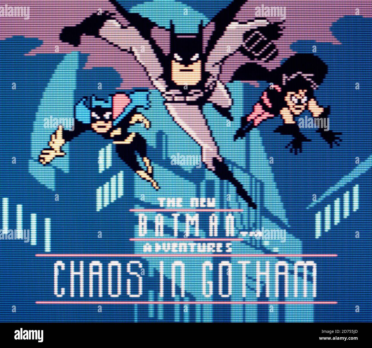 Batman - Chaos in Gotham - Nintendo Game Boy Color Videogame ...