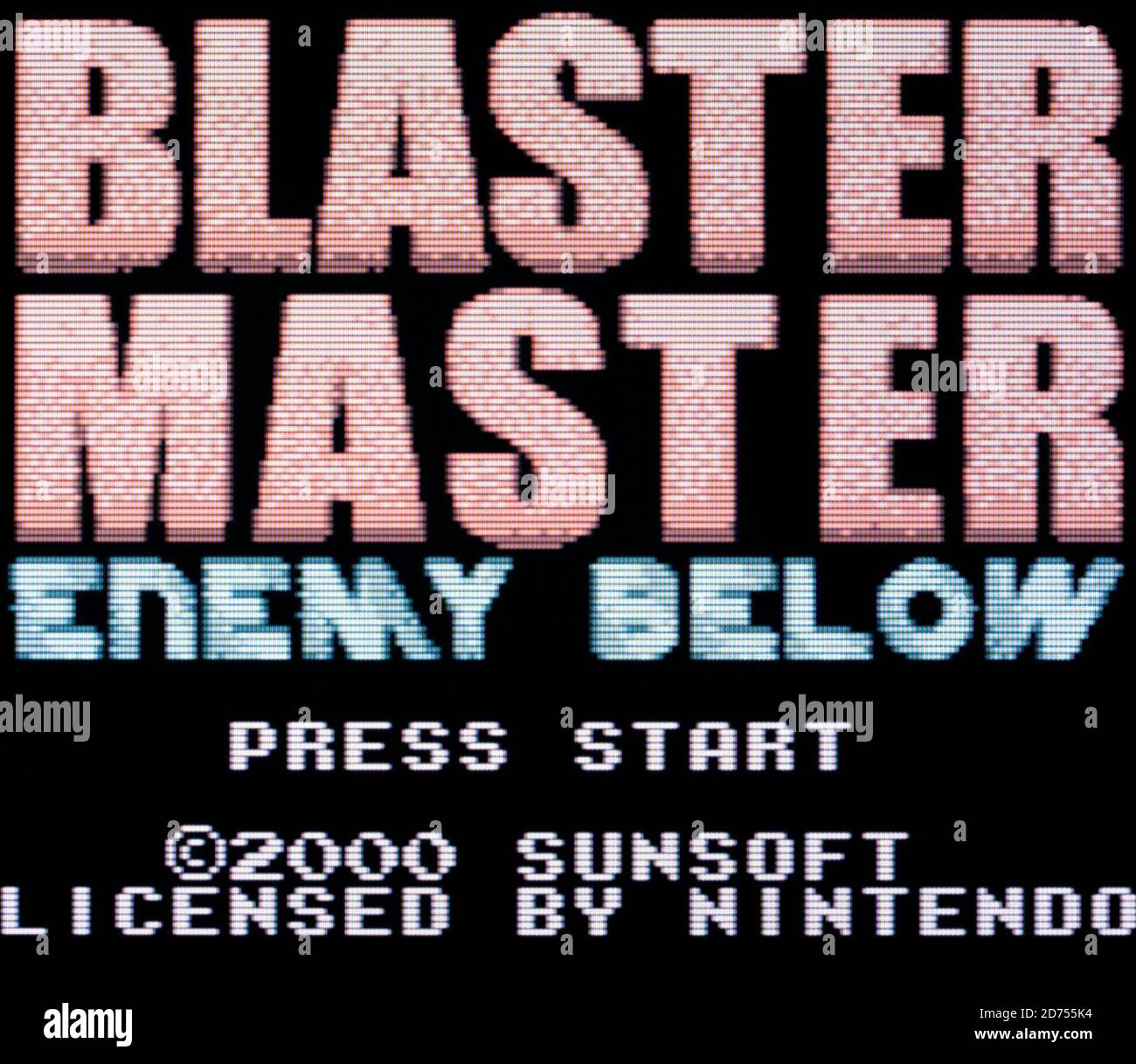 Blaster Master Enemy Below - Nintendo Game Boy Color Videogame ...
