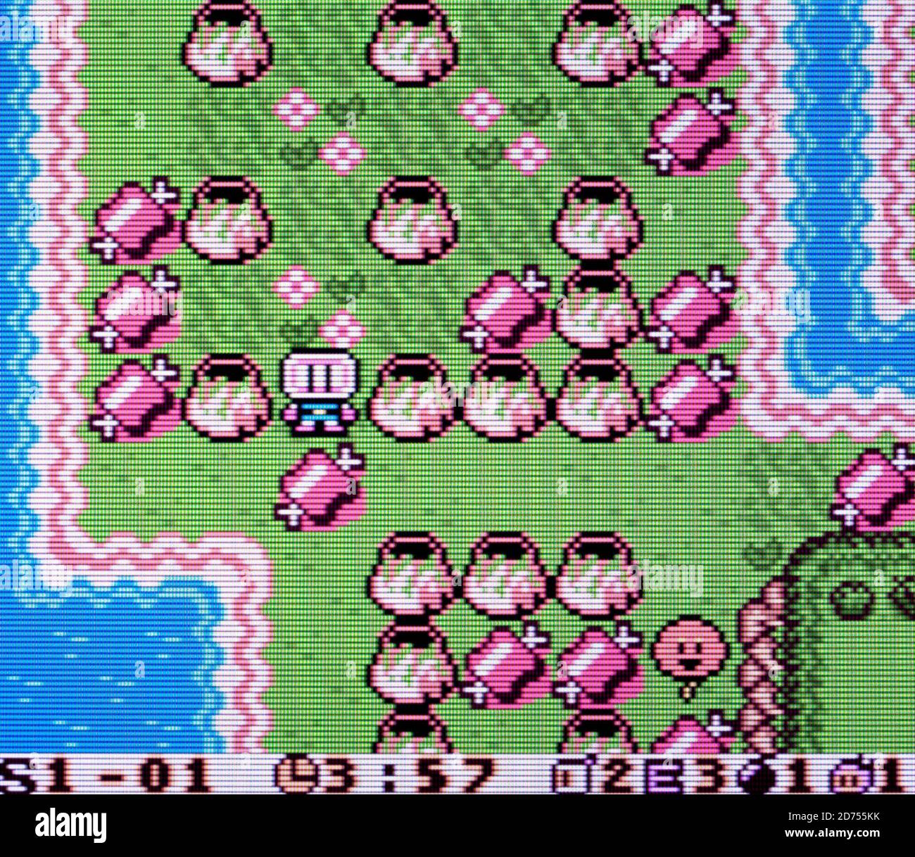 Bomberman Max Blue - Nintendo Game Boy Color Videogame - Editorial use ...