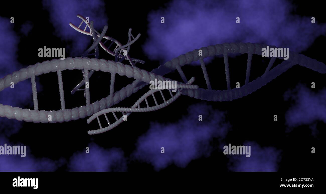 3d rendering dna. rendering dna. background dna Stock Photo - Alamy