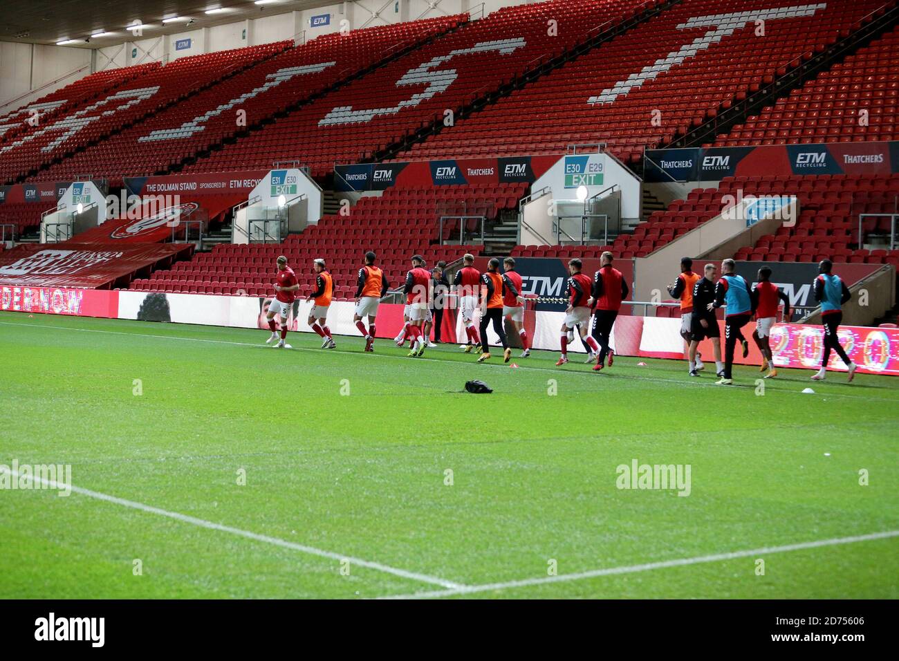 Ashton Gate Stadium, Bristol, UK. 20th Oct, 2020. English Football ...