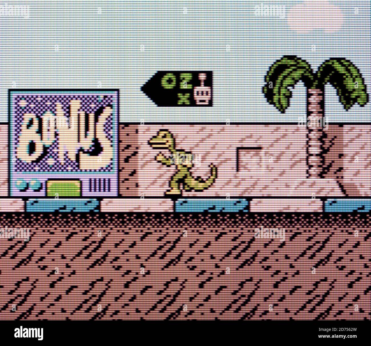 Gex - Nintendo Game Boy Color Videogame - Editorial use only Stock ...