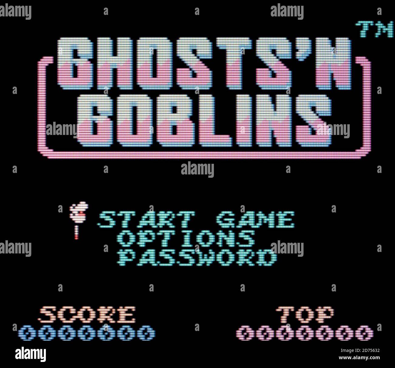 Ghosts 'n Goblins - Nintendo Game Boy Color Videogame - Editorial use ... Ghosts 'n Goblins - Nintendo Game Boy Color Videogame - Editorial use ...