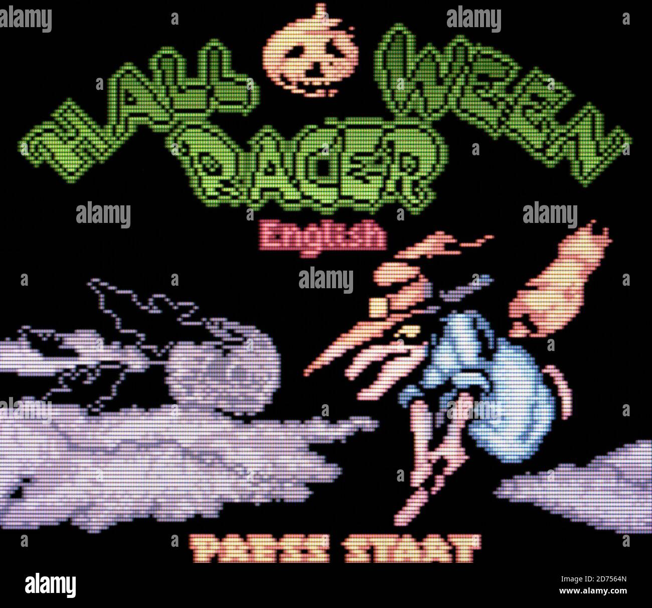 Hall Ween Racer - Nintendo Game Boy Color Videogame - Editorial use ...
