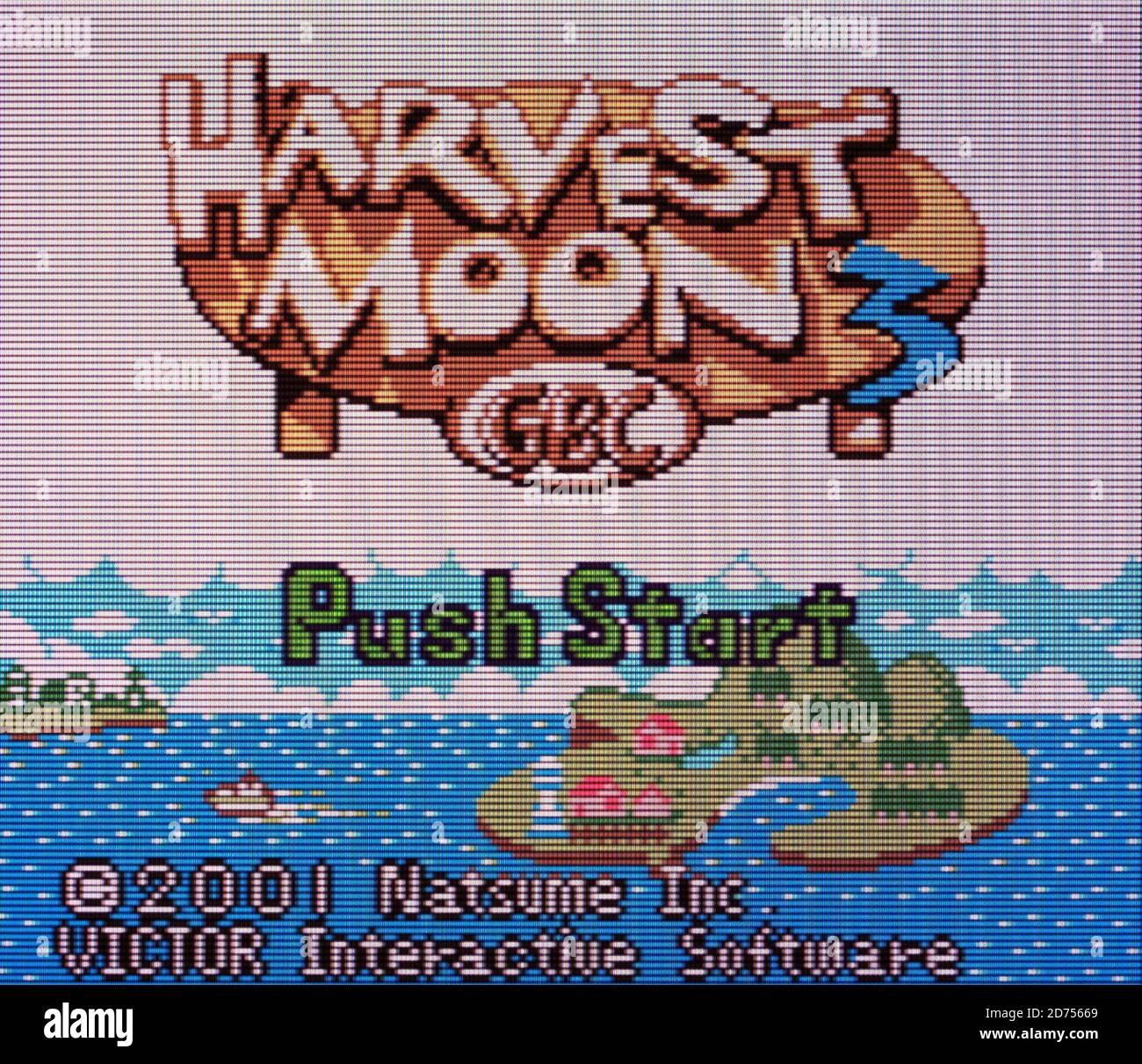 Harvest Moon 3 - Nintendo Game Boy Color Videogame - Editorial use only Stock Photo - Alamy