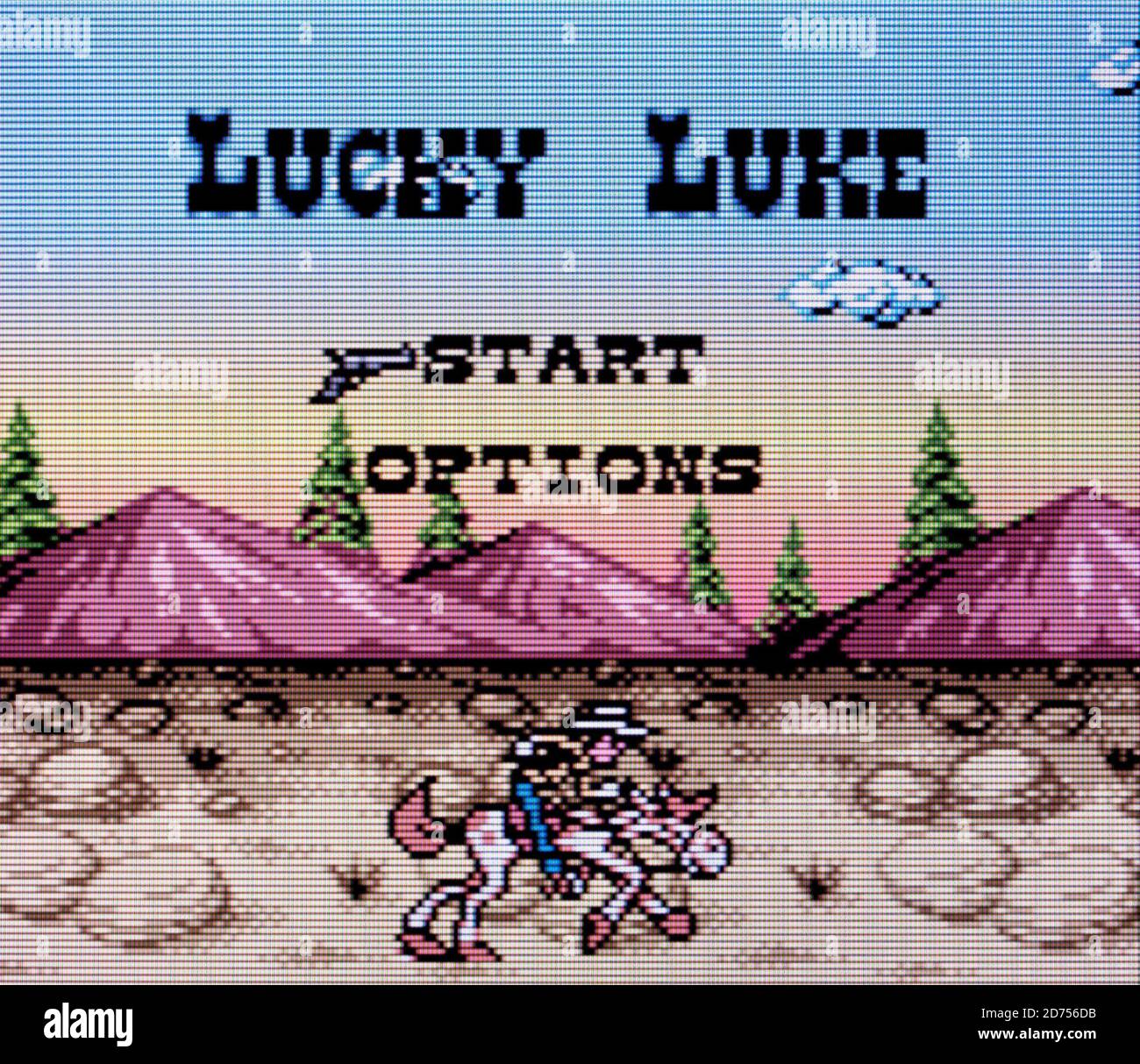 Lucky Luke - Nintendo Game Boy Color Videogame - Editorial use only ...
