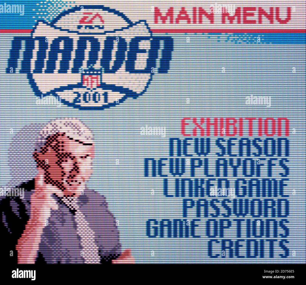 Madden 2001 - Nintendo Game Boy Color Videogame - Editorial use only ...