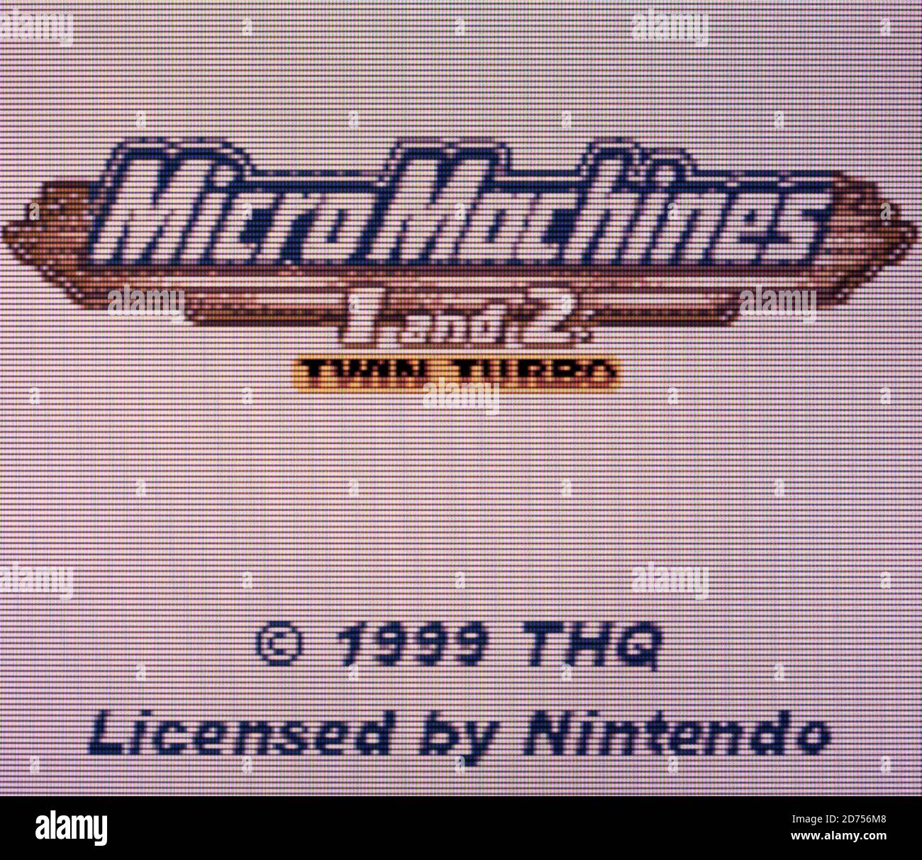 Micro Machines 1 & 2 Twin Turbo - Nintendo Game Boy Color Videogame ...