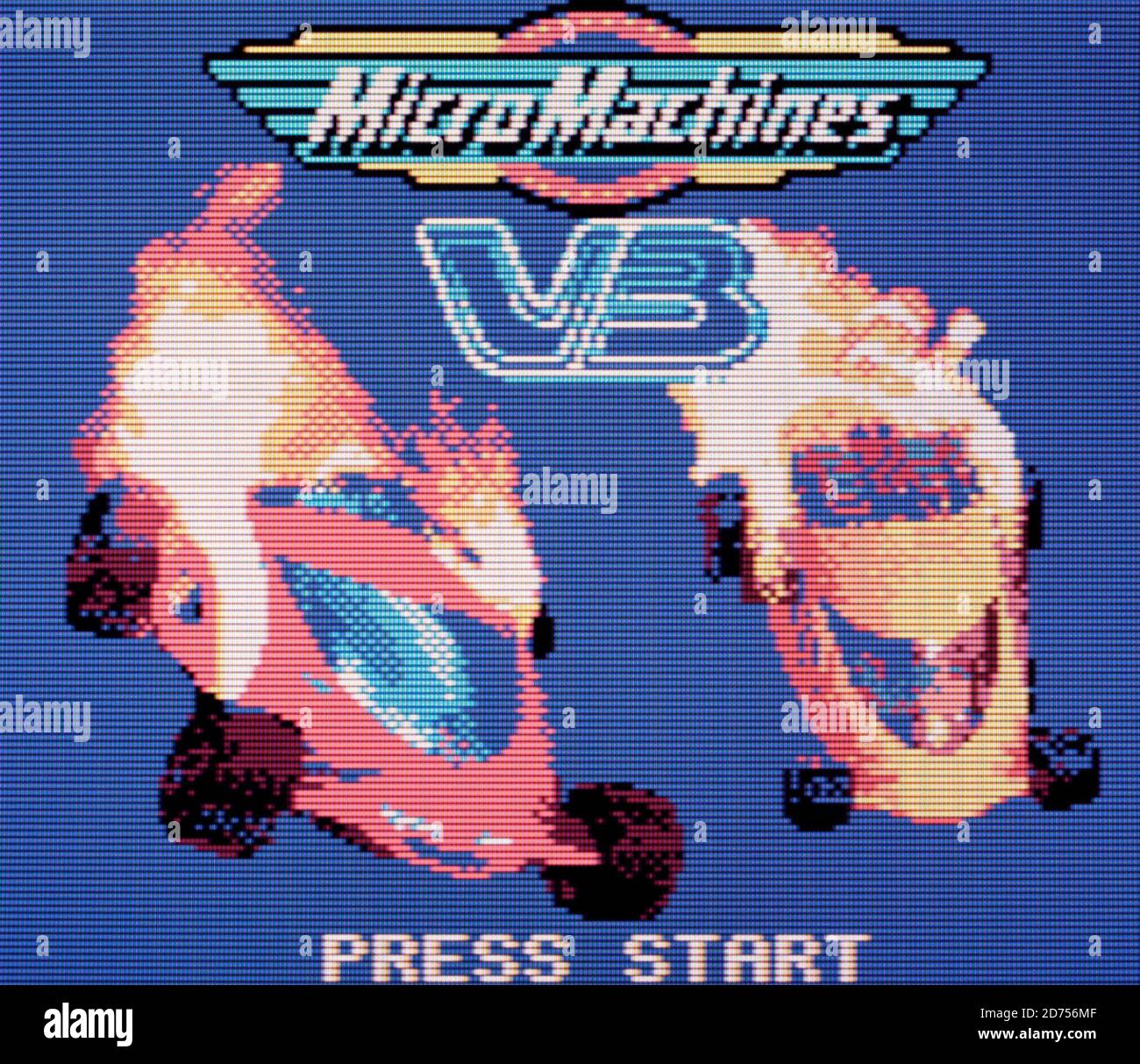Micro Machines V3 - Nintendo Game Boy Color Videogame - Editorial use ...