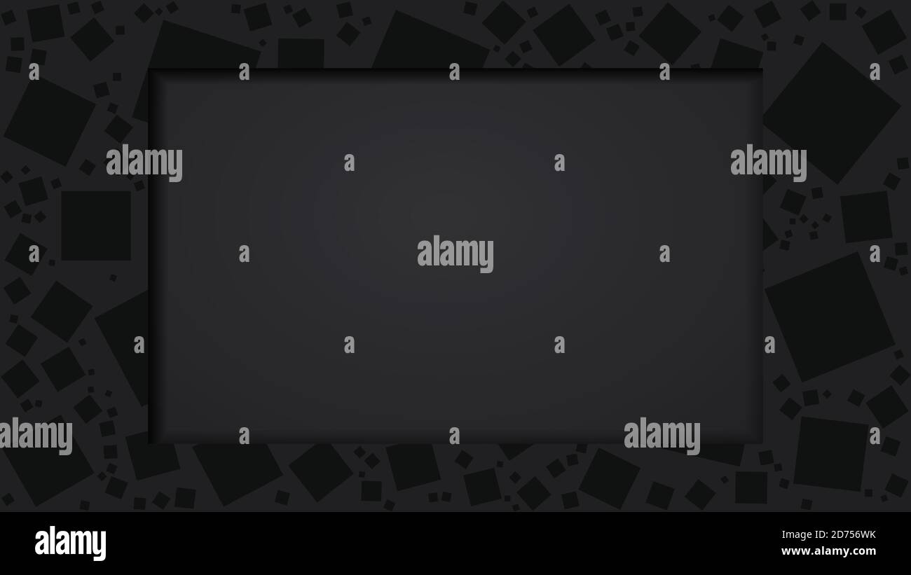 Black frame or hole with square pattern and and soft shadow with your ...