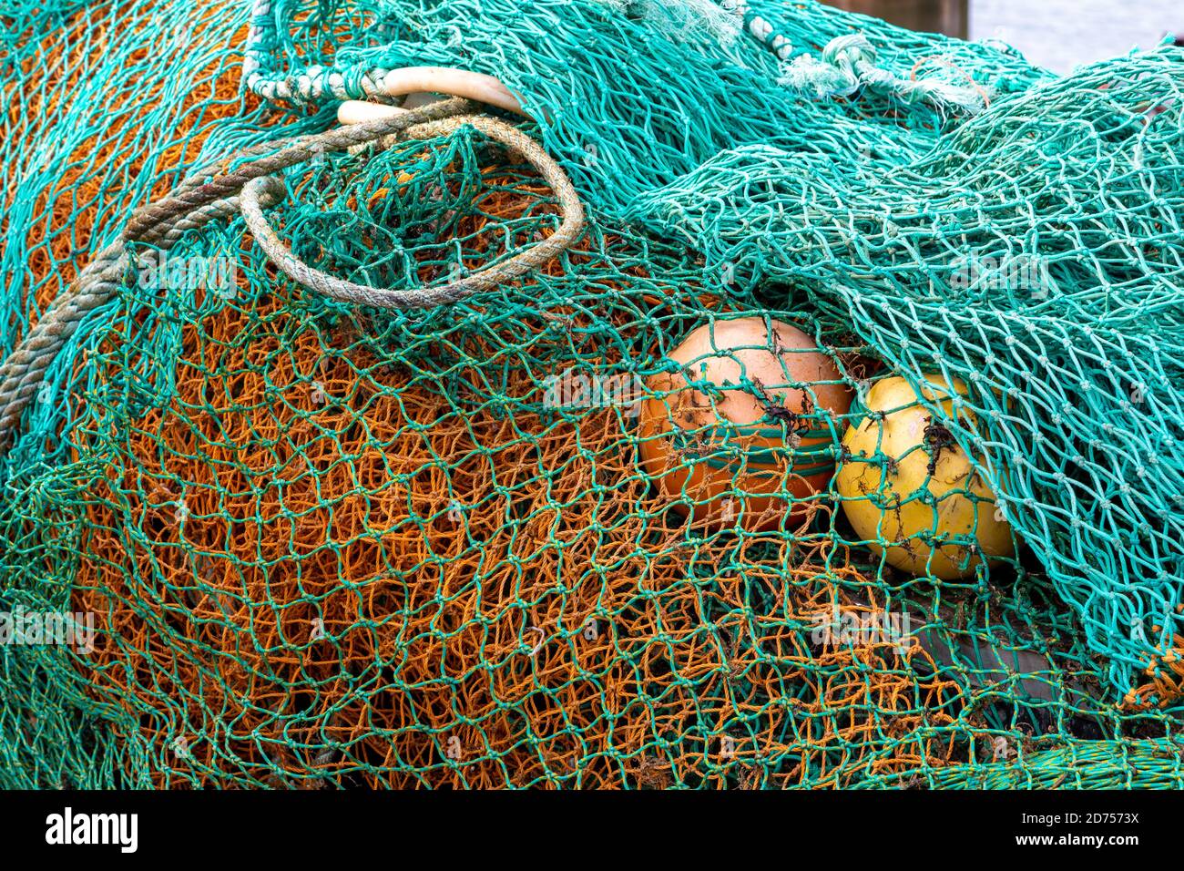Trawler equipment on dockside hi-res stock photography and images - Alamy