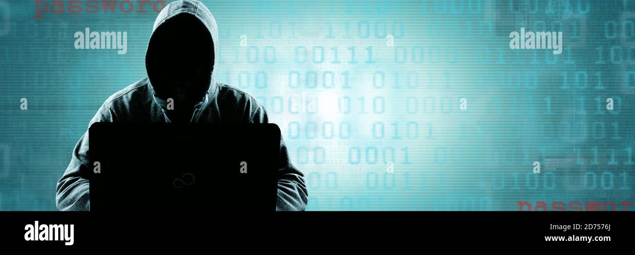 Hacker prints a code on a laptop keyboard to break into a cyberspace ...