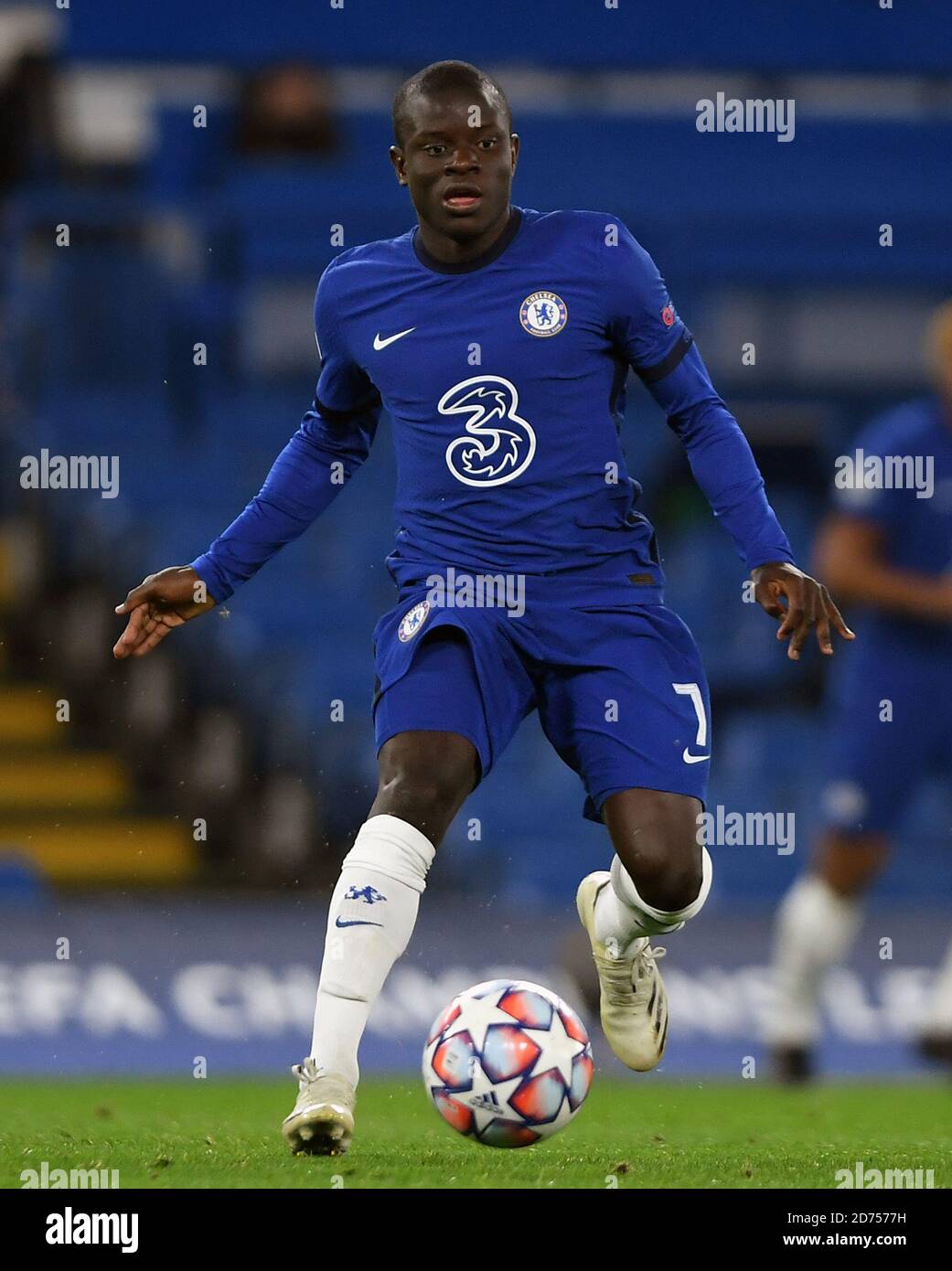 Chelsea's N'Golo Kante during the Champions League match at Stamford ...