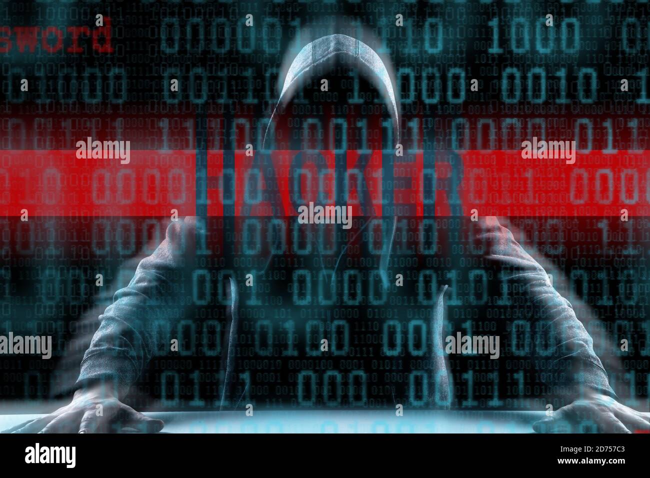 Hacker prints a code on a laptop keyboard to break into a cyberspace ...