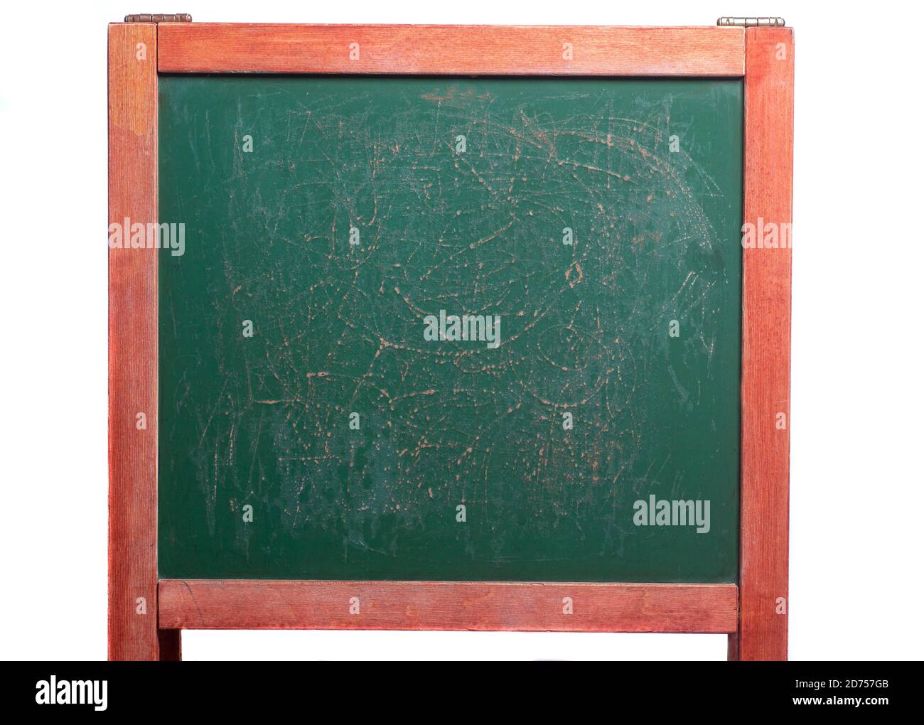 Vintage Chalkboard With Wooden Frame Stock Photo - Alamy