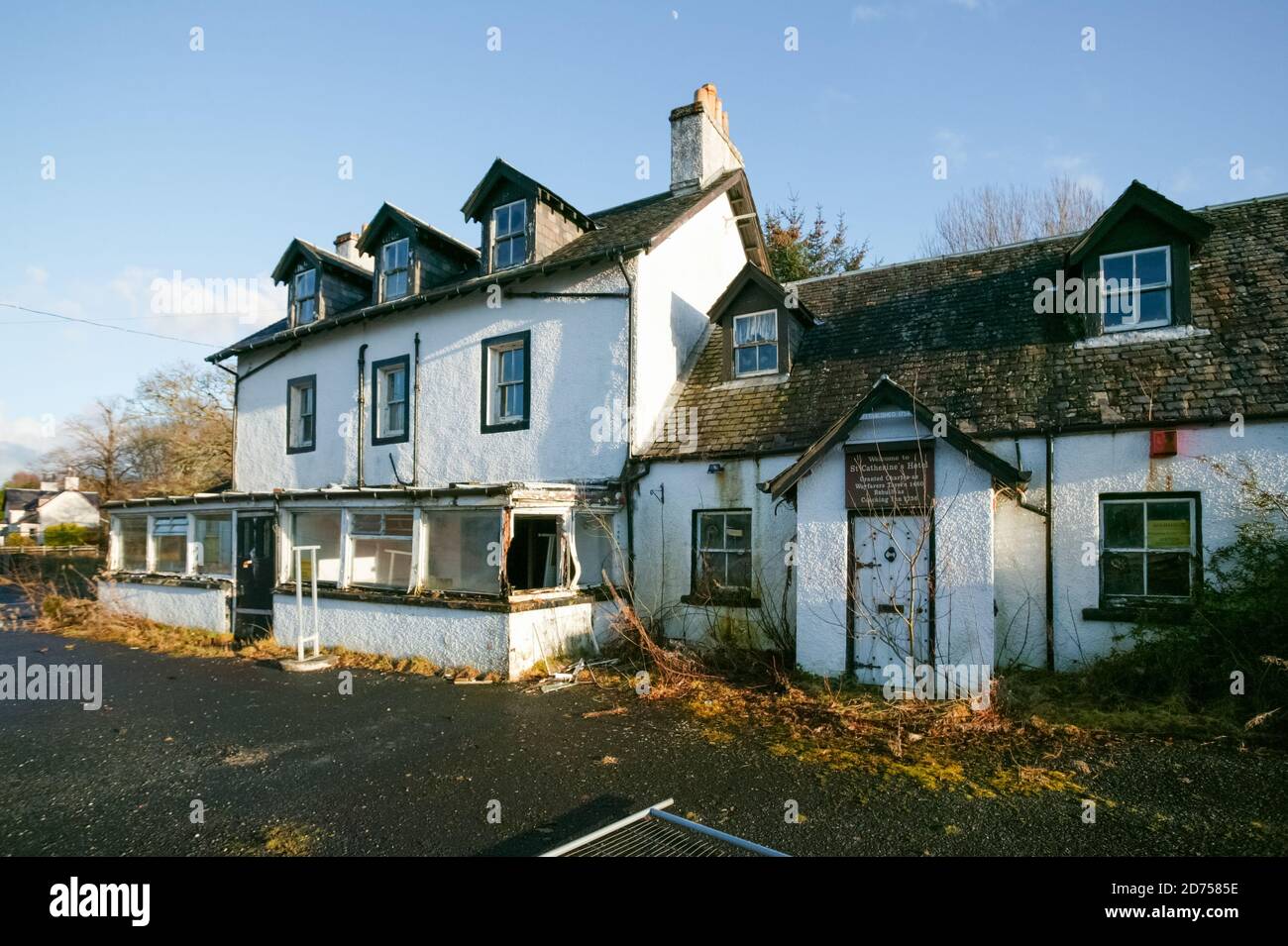St Catherines Hotel, Old Ferry Inn, St Catherines, Strachur, Scotland ...