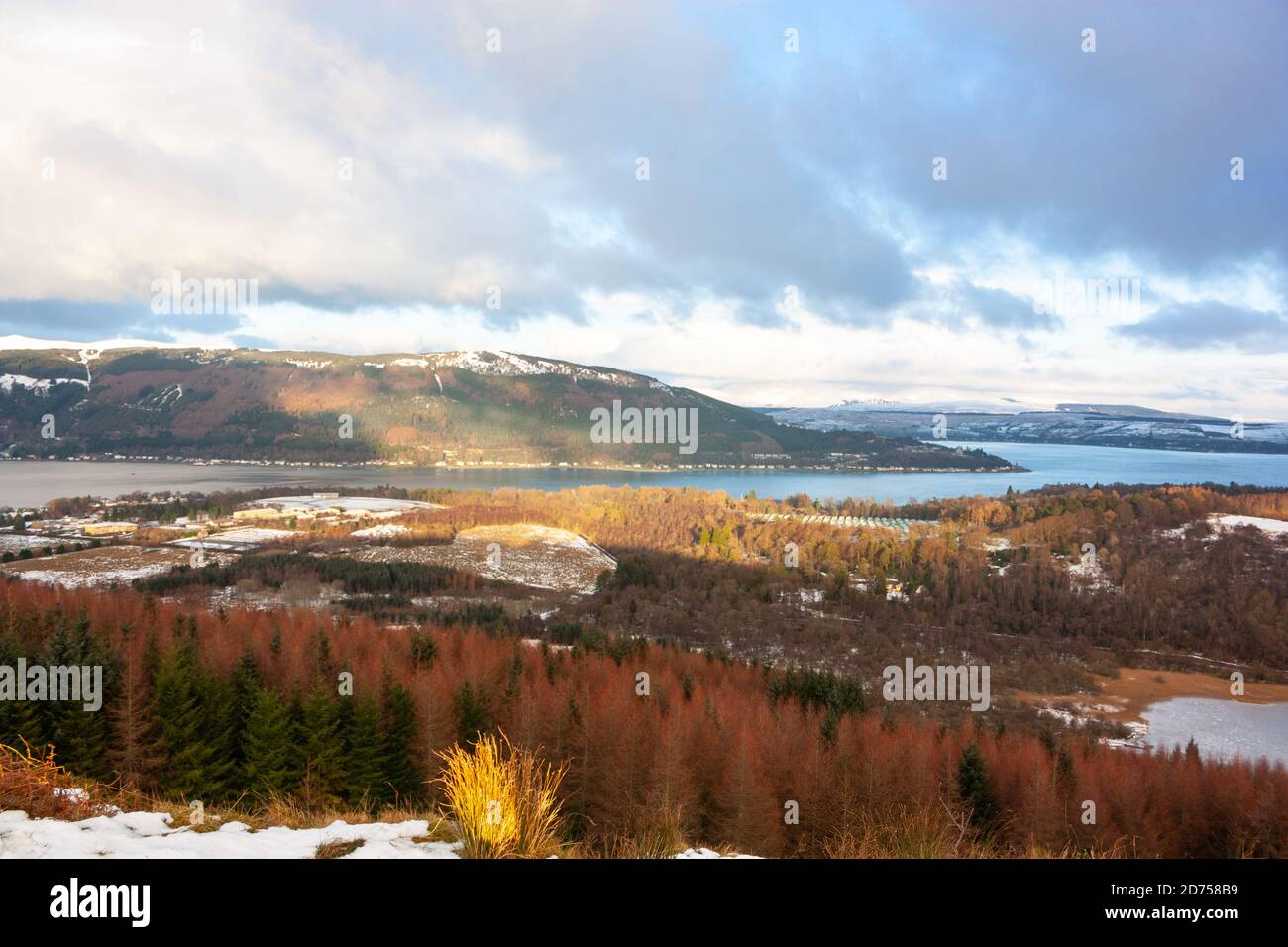 Hunters quay holiday village hi-res stock photography and images - Alamy