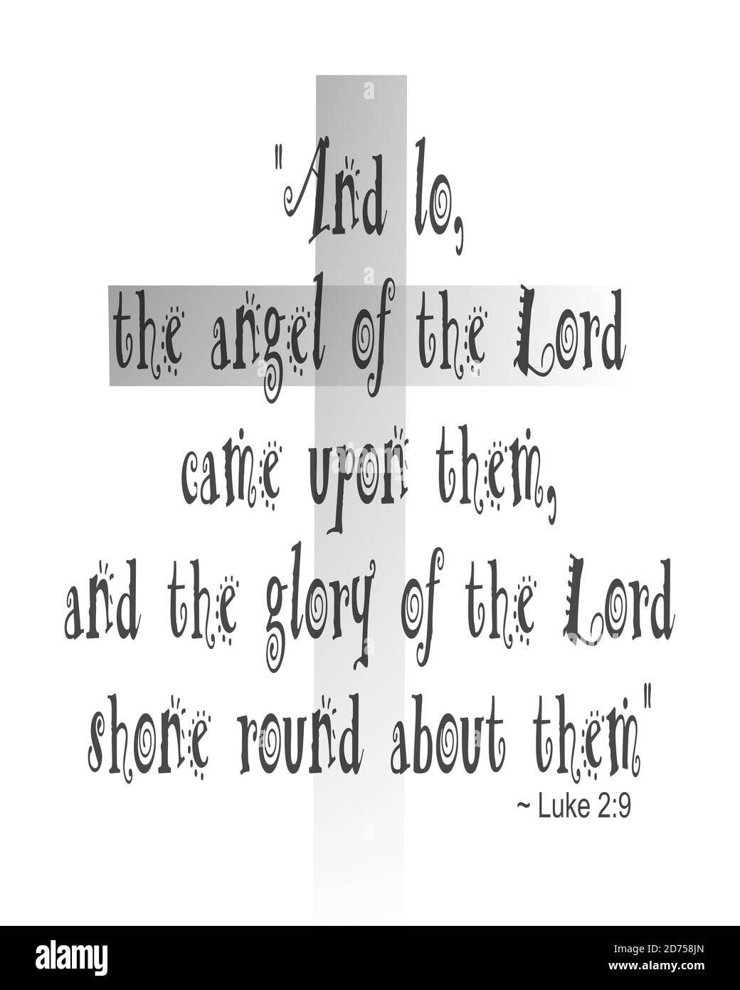 Scrapbooking Angel of the Lord PNG Luke 2:9 Sublimation Design Hand ...