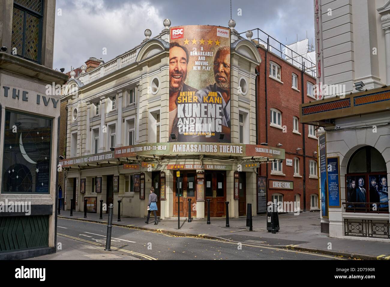 ambassadors theatre in london Stock Photo - Alamy