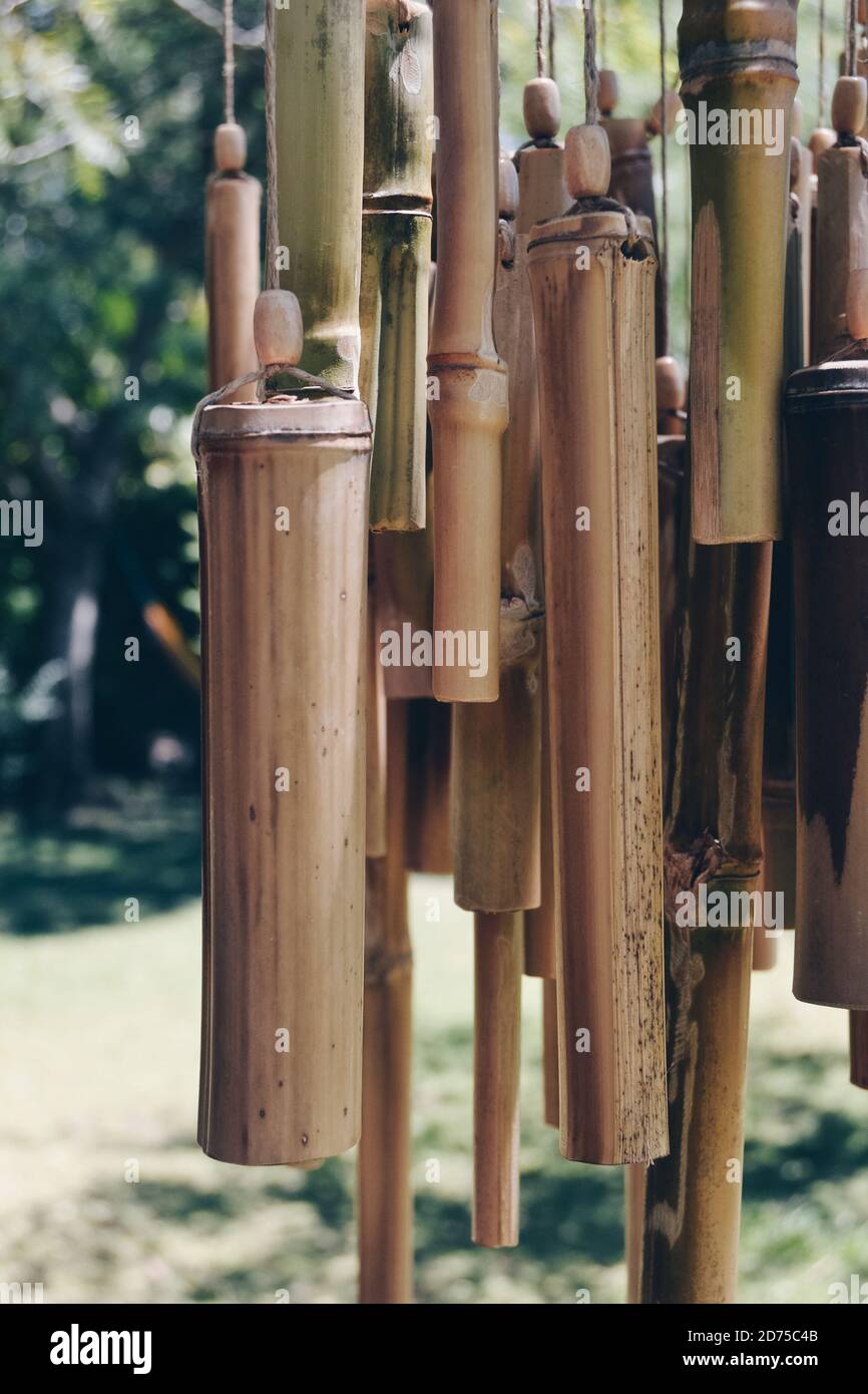 Wind chime, forest hi-res stock photography and images - Alamy