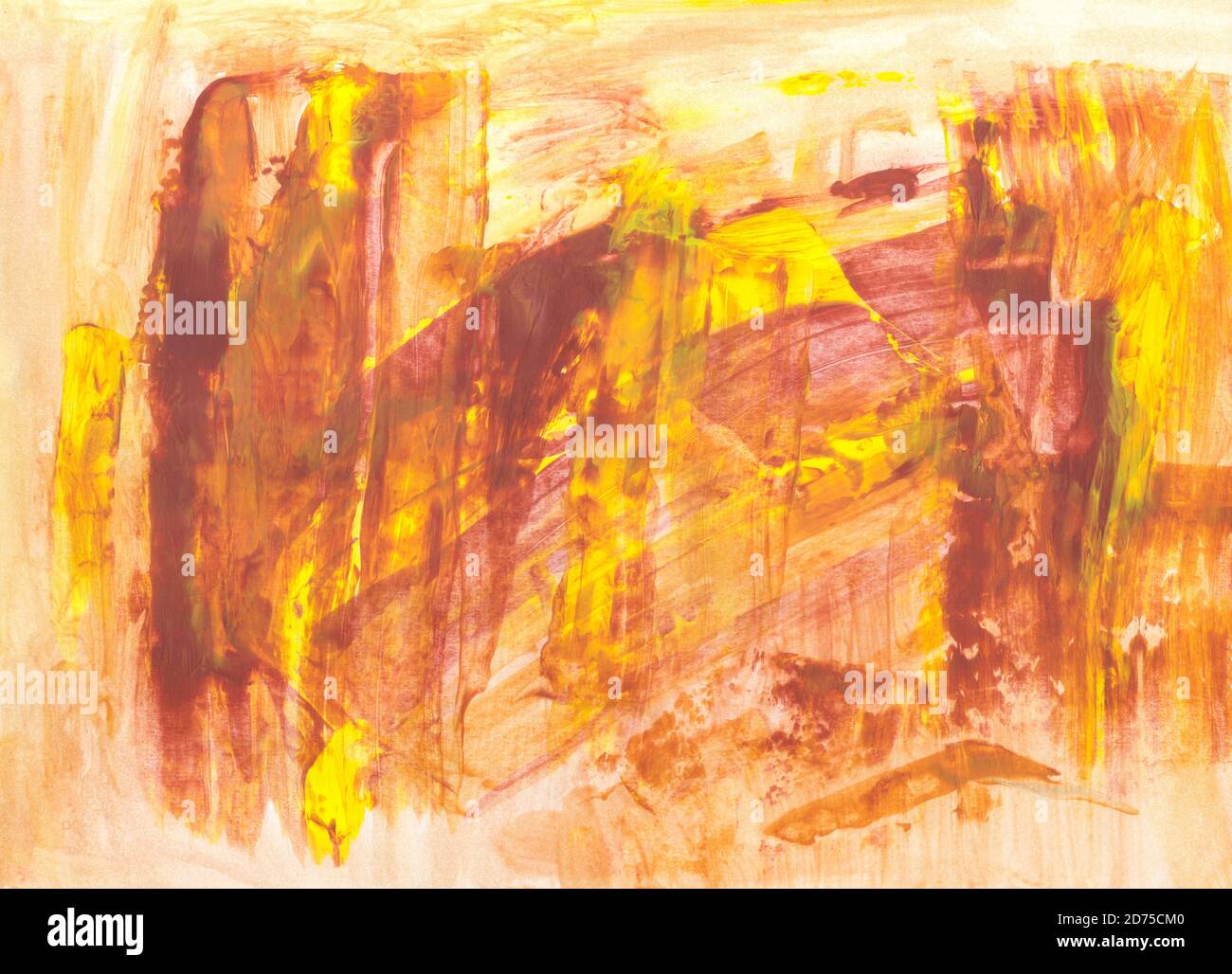 Watercolor hand painted rough rustic effect brush stroke background ...