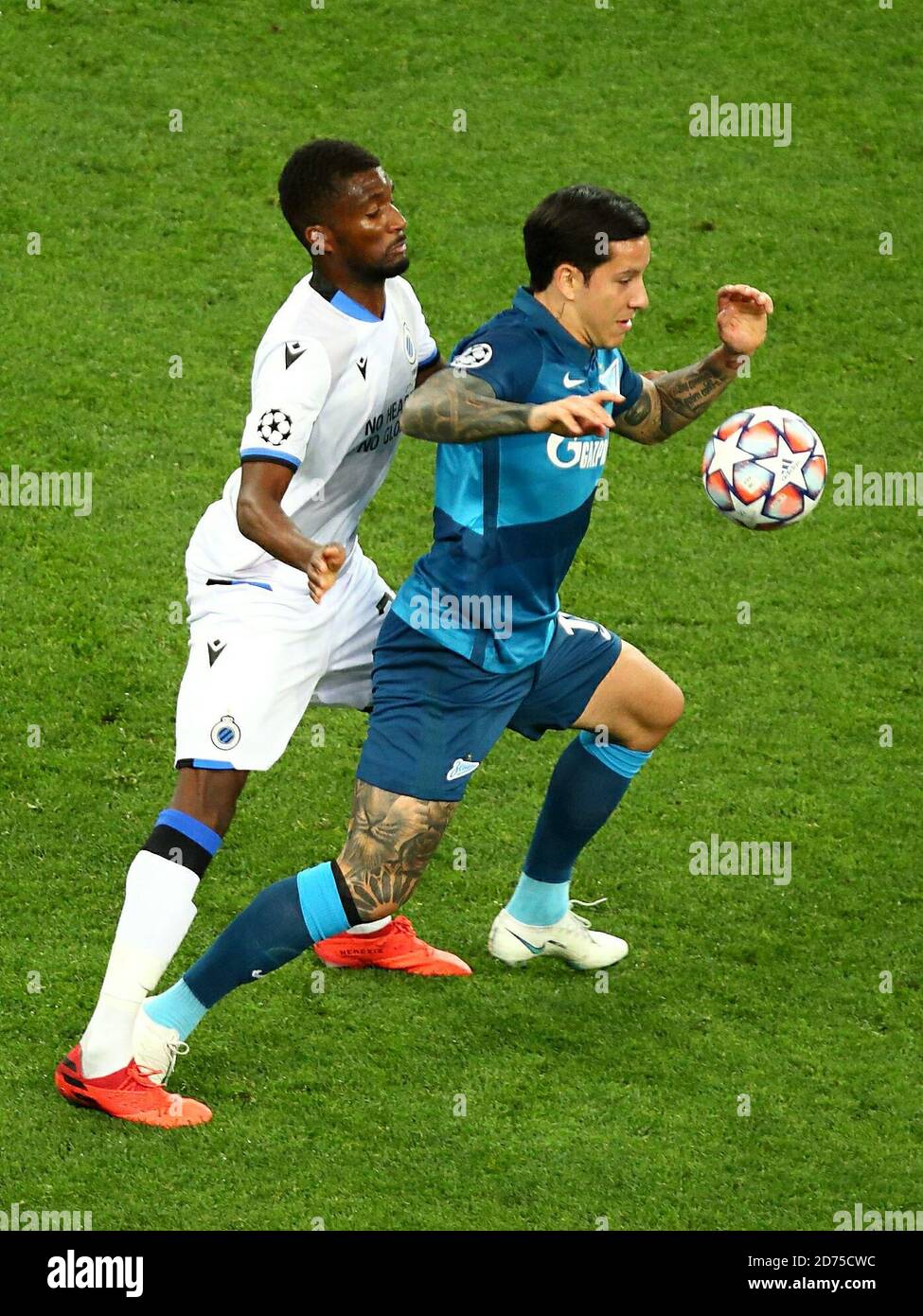 Russian Federation. Saint-Petersburg. Gazprom Arena. Football. UEFA ...