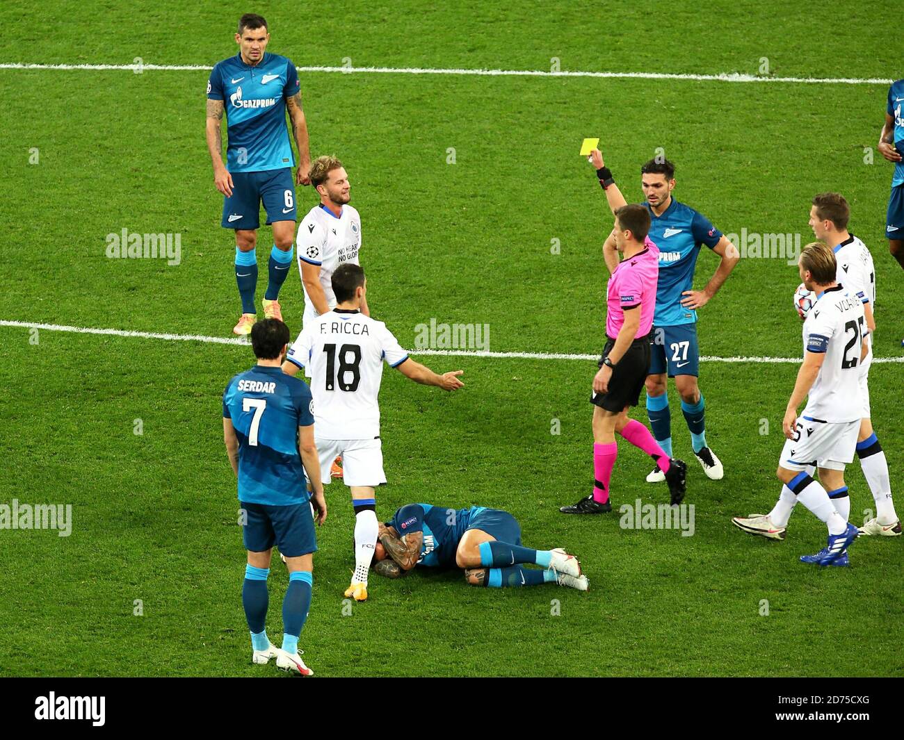Russian Federation. Saint-Petersburg. Gazprom Arena. Football. UEFA ...