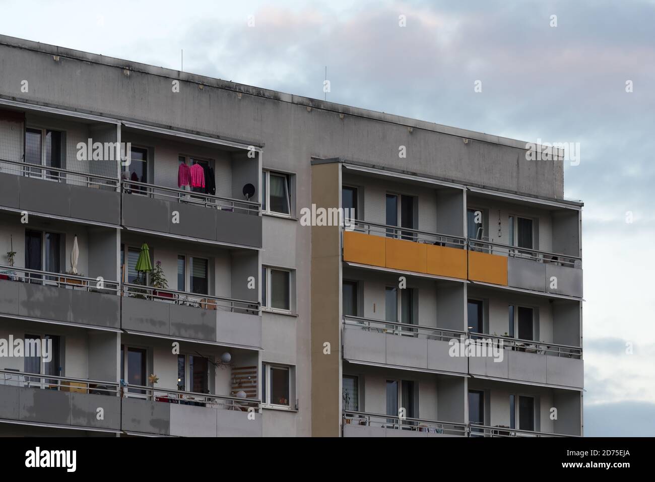 Poor apartment balcony hi-res stock photography and images - Alamy
