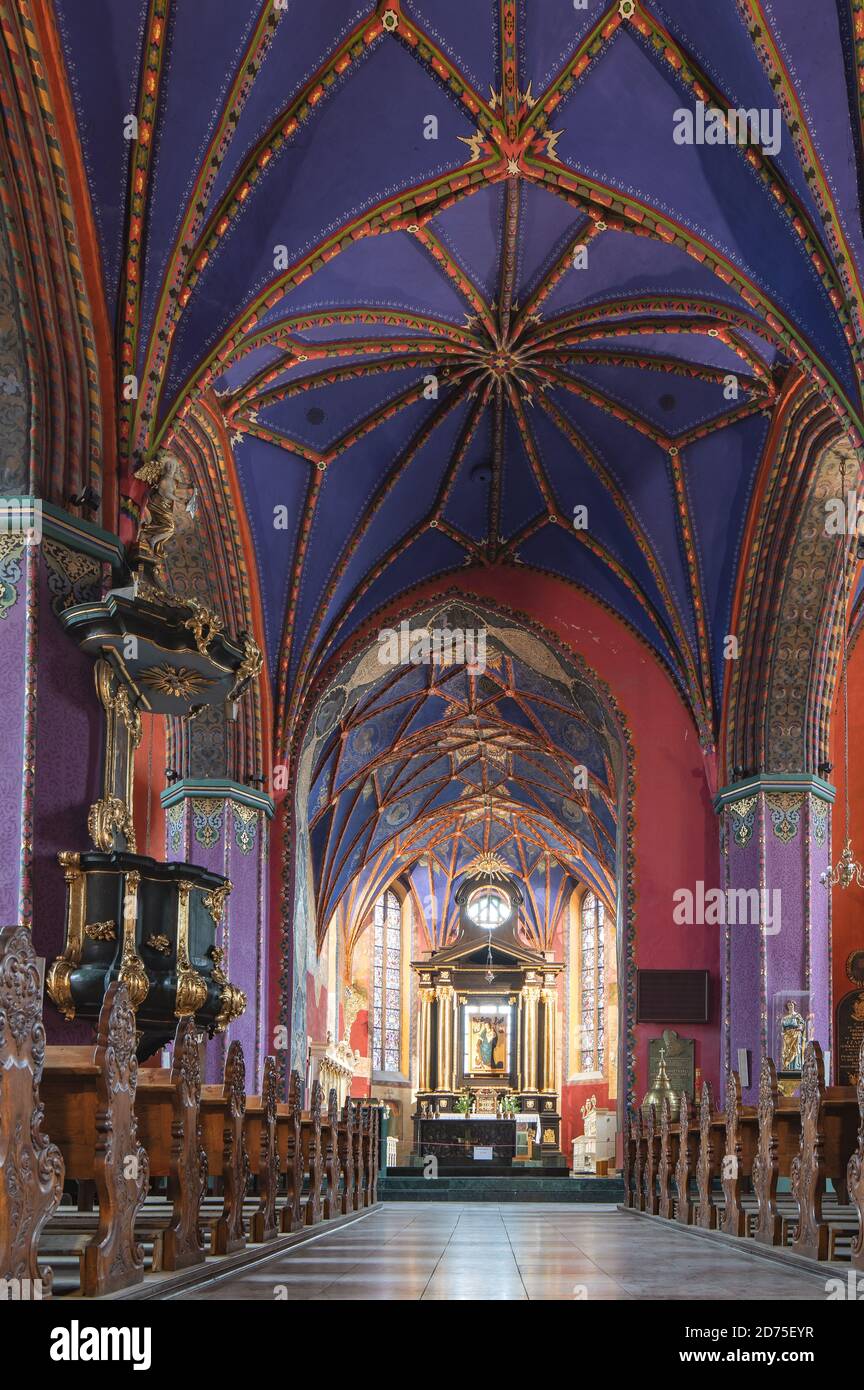 Inside Catholic Church In Poland High Resolution Stock Photography and ...