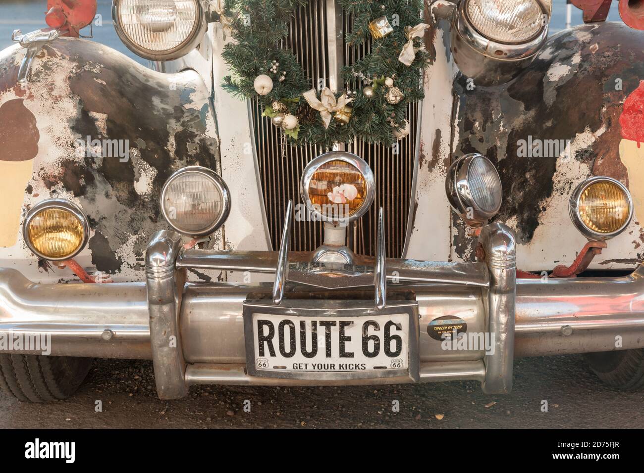 Route 66 number plate hi-res stock photography and images - Alamy